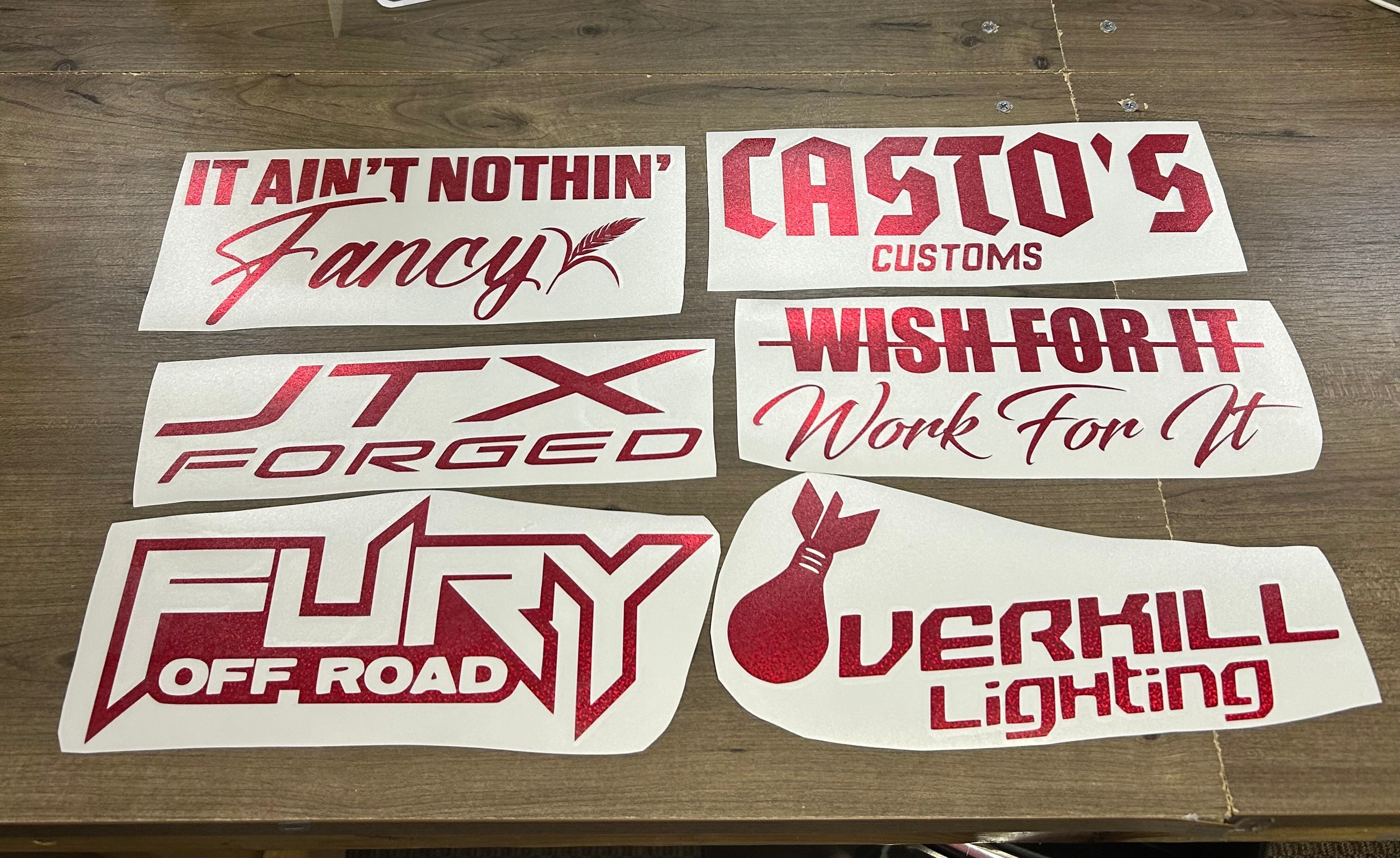 DECALS – Coastal Co. Designs