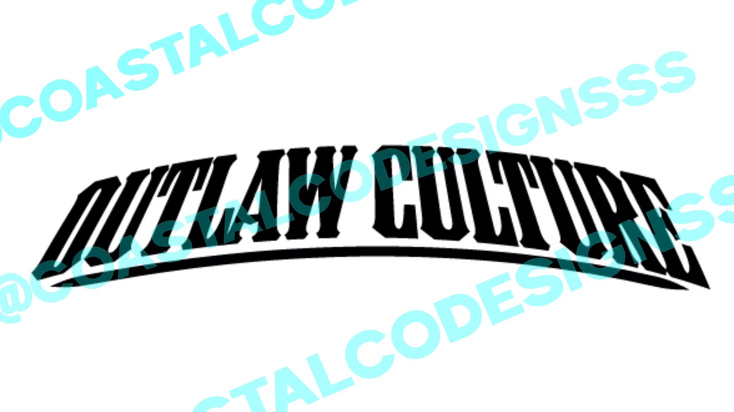 OUTLAW CULTURE- BANNER – Coastal Co. Designs