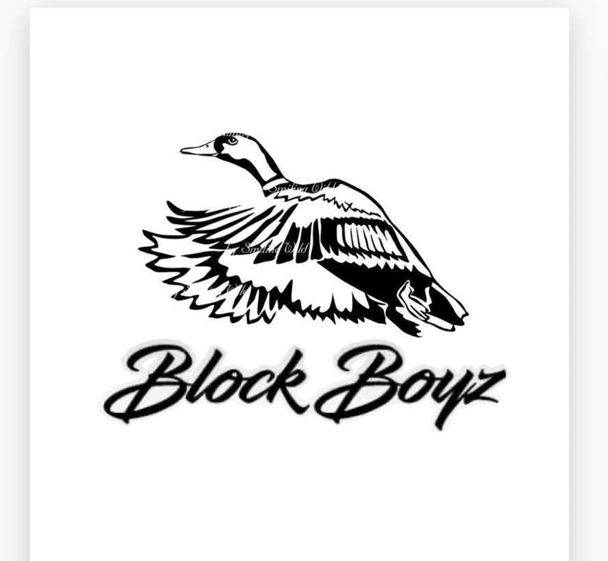 BLOCK BOYZ DUCK DECAL – Coastal Co. Designs