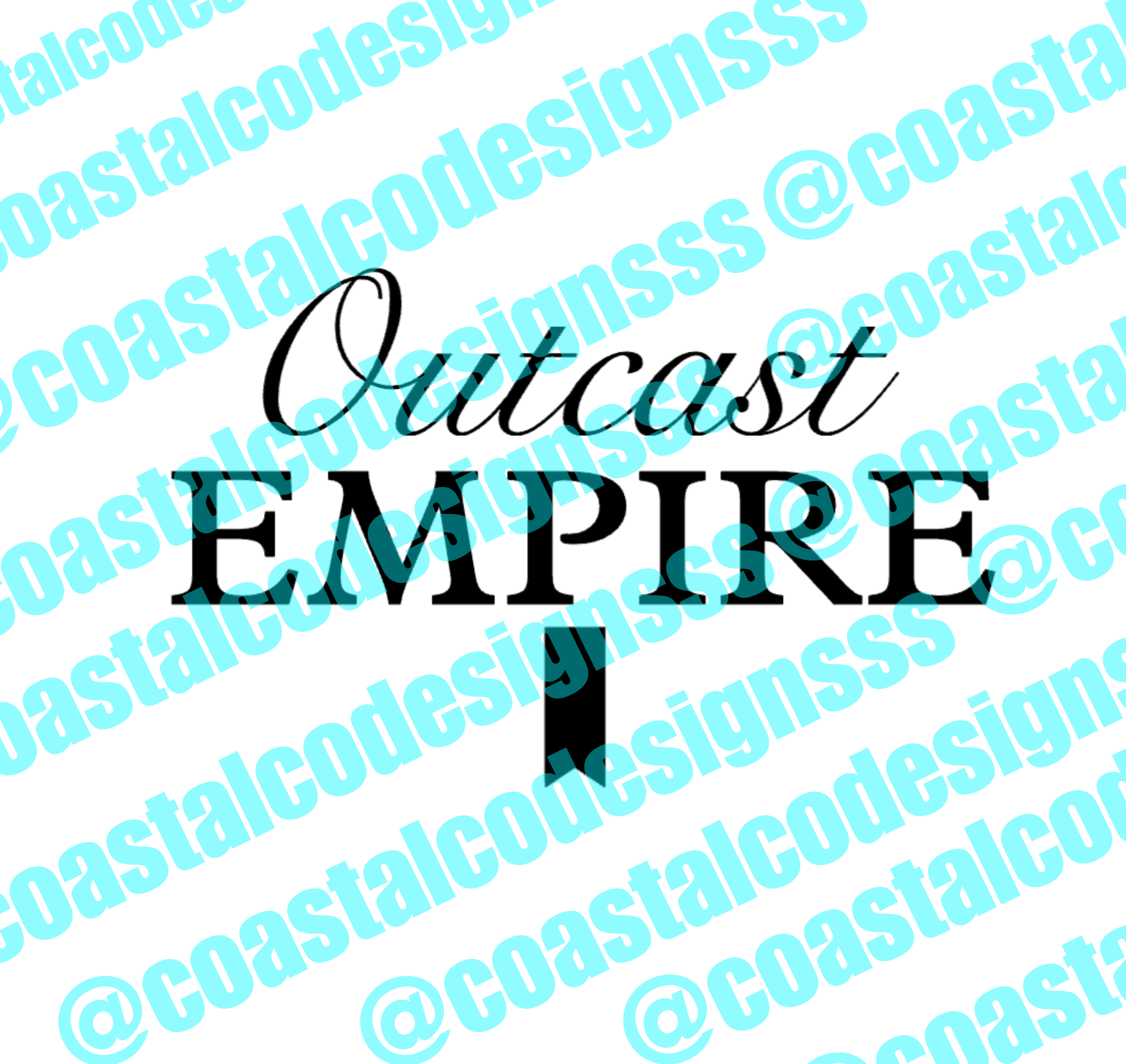 OUTCAST EMPIRE BEER LOGO DECAL – Coastal Co. Designs